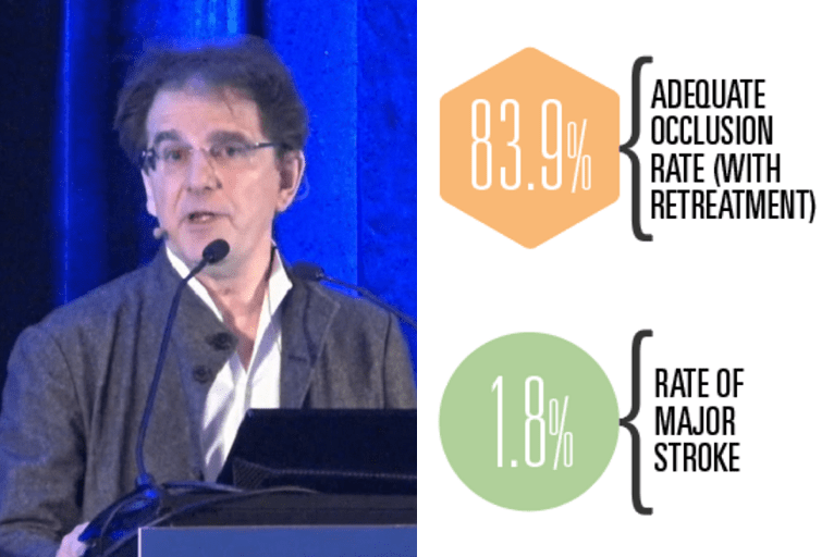 WEB 17 device maintains efficacy, safety across ruptured and unruptured ...