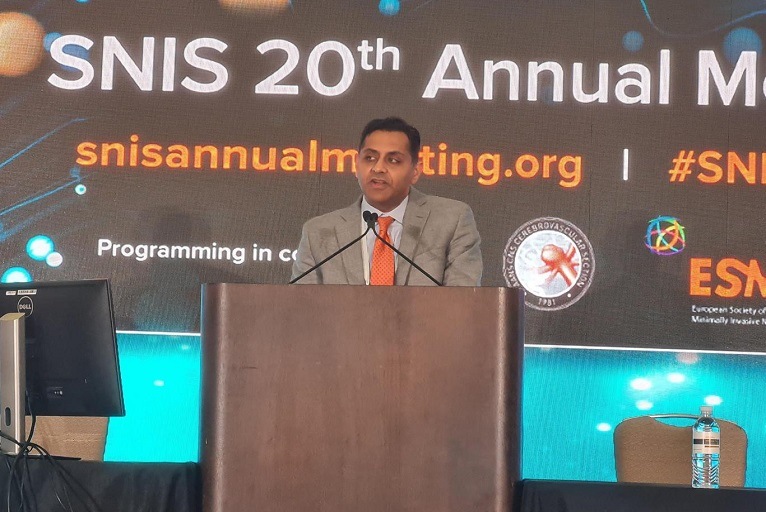 Mahesh Jayaraman becomes 28th president of the Society of NeuroInterventional Surgery
